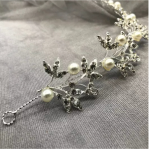 Arranjo para Cabelo de Noiva Tiara- Liza - Noiva de Luxo